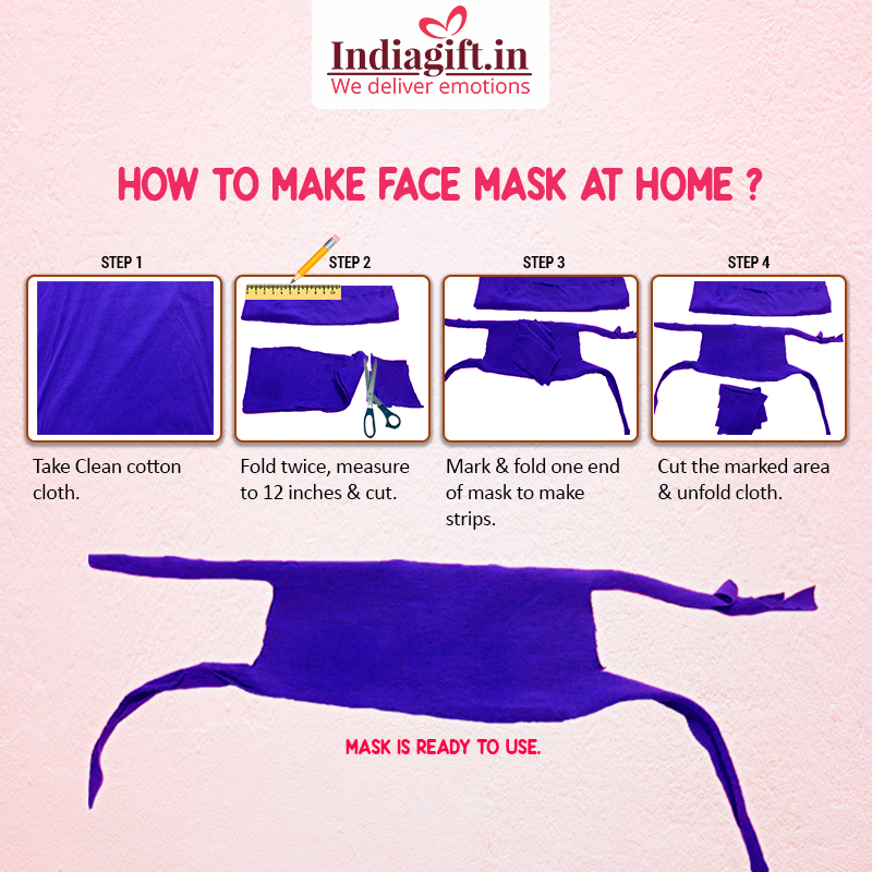 How to Make Mask at Home - Indiagift