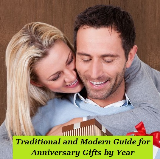 Traditional And Modern Guide For Anniversary Gifts By Year