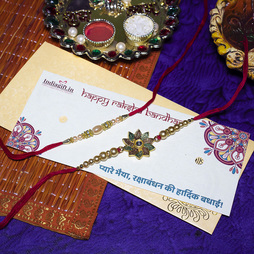 Lumba Rakhi Online | Buy Lumba Rakhi | Send Designer Rakhi Lumbas for ...