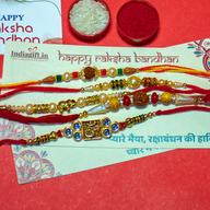 Send Rakhi Set of 5 Online | Buy Rakhi Sets of 5 for Brother Express ...